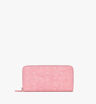 MCM Portemonnaie mit Rundum-Reissverschluss in Visetos