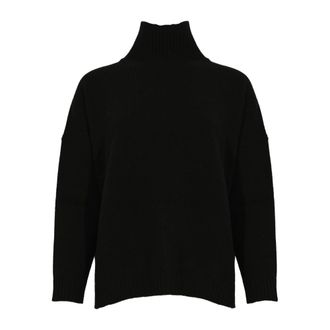 Max Mara Col roul&eacute;s - Femme - Pulls - Noir - Taille: 44 FR