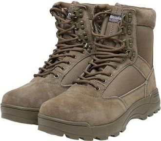 Brandit Bottes tactiques Coyote 9 trous Army Trekking Outdoor Boot Bottes de travail, marron, 41 EU