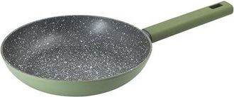 Zanetti Green Bratpfanne 18 cm, Induktionspfanne, Steinoptik, dicke Beschichtung, Soft-Touch-Griff, geeignet für alle Herdarten