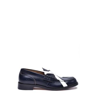 College Homme, Chaussures, Bleu, Taille: 44 EU Mocassins en cuir pour hommes