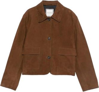 Tagliatore Blouson En Cuir - Marron