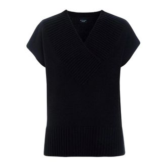 Bitte Kai Rand Strickweste mit V-Ausschnitt - - Knitwear - Damen - Schwarzk - M
