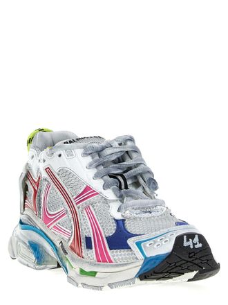 Balenciaga Womens Multicolor Polyester Athletic Sneakers