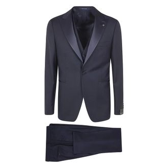 Tagliatore Single Breasted Suits - Homme - Costumes - Bleu - Taille: S
