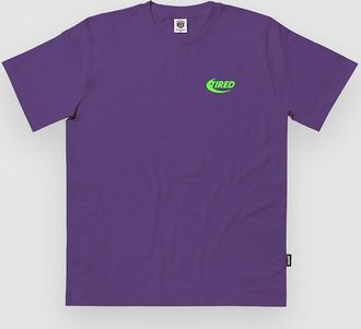 THE DUDES Tired Seasonal T-Shirt prism violet