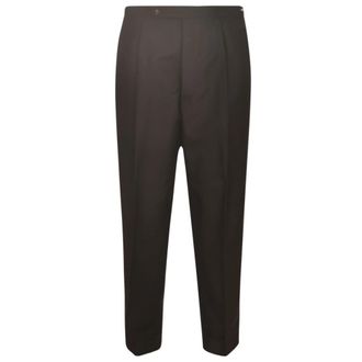 Maison Margiela Klassische schwarze Hose - - Trousers - Herren - Braun - S
