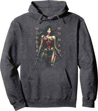 Wonder Woman Movie Armed and Dangerous Pullover Hoodie