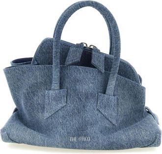 The Attico La Passeggiata Top Handle Bag - Femme - Sacs - Bleu - Taille: ONE Size