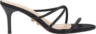 Twentyfourhaitch Femme, Chaussures, Noir, Taille: 41 EU Mules &agrave; talons