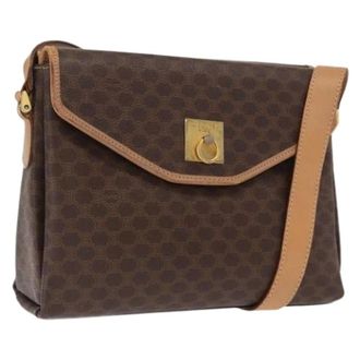 Celine Sac bandouli&egrave;re Pre-owned en plastique - Femme - Pre-owned - Brun - Taille: ONE Size
