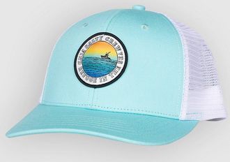 Salty Crew Patched Retro Trucker Cap seafoam