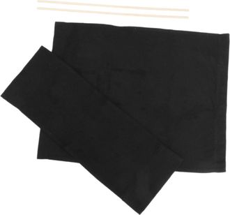 Angoily Ersatzbezug Klappstuhl Sitzbezug aus Strapazierfähigem Canvas mit Holzrahmen Atmungsaktiv Langlebig Passend für Camping Regiestühle Einfache Montage S