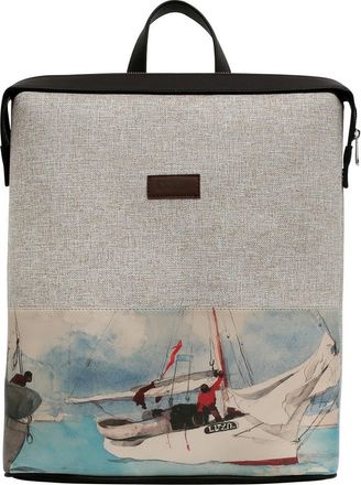 Dogo Unisex Slim Backpack, grau