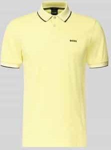 HUGO BOSS Slim Fit Poloshirt aus reiner Baumwolle Modell PAUL