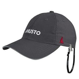 Musto Casquette Unisexe Essential Fast Dry Crew Cap, 965 Charcoal, Taille Unique UK
