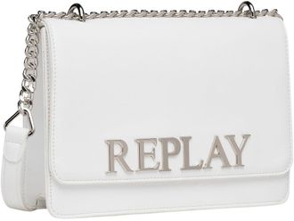 Replay Damen Handtasche aus Kunstleder, Optical White 001 (Wei&szlig;), Onesize