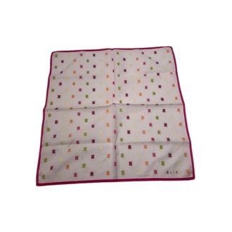 Celine Pre-owned Triomphe Monogram Scarf - Femme - Pre-owned - Rose - Taille: ONE Size