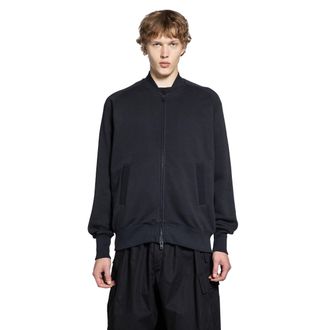 Yohji Yamamoto MAN BLACK SWEATSHIRTS