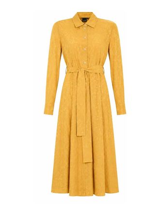 Pinko Robe De Soir&eacute;e - Jaune