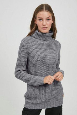 Oxmo Strickpullover OXNanna Grobstrickpullover mit Rollkragen