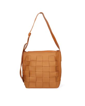 David Jones Schultertasche Frauen COGNAC