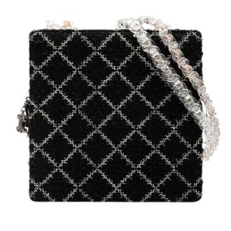 Chanel Sac &agrave; bandouli&egrave;re vintage Pre-owned - Femme - Pre-owned - Noir - Taille: ONE Size