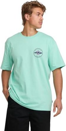 Billabong Rotor Diamond T-Shirt Graphique &agrave; Manches Courtes pour Homme, Bermudes S125, S