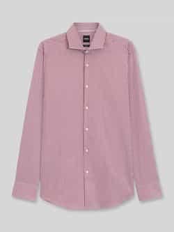HUGO BOSS Slim Fit Businesshemd aus Baumwoll-Mix Modell HANK-SP