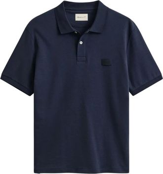 GANT Homme, Tops, Bleu, Taille: XL Polo Interlock