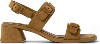 Camper Sandaletten mit Absatz - Sandalen Kora - Gr. 35 (EU) - in Braun - f&uuml;r Damen