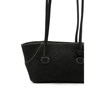 Margesherwood Calf Leather Shoulder Bag - Black