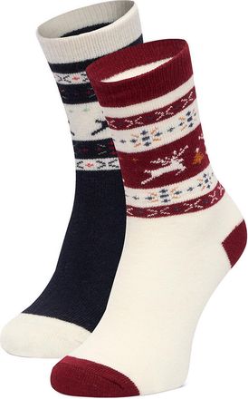 Gino Rossi Lange Socken GINO ROSSI CEO_BR_GR_002_W_AW25 (2 PACK) Bunt