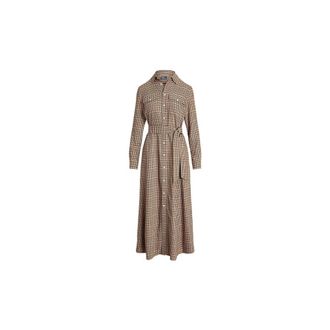 Polo Ralph Lauren Femme, Robes, Brun, Taille: 40 FR Robe &Eacute;l&eacute;gante pour Femmes