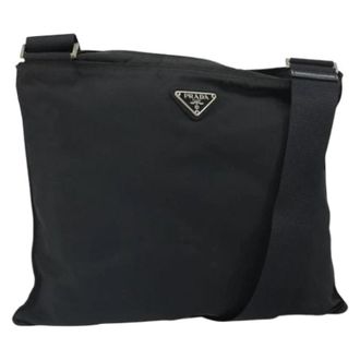 Prada Pre-owned Nylon Cross Body Bag - - Pre-owned - Damen - Schwarzk - ONE SIZE