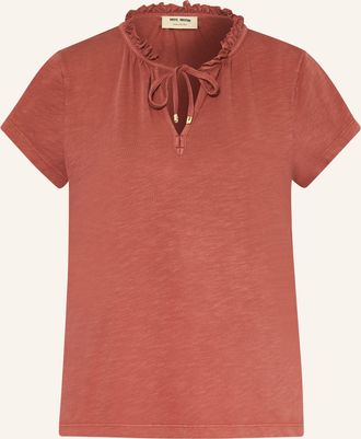 Mos Mosh Mos Mosh T-Shirt Mmanly Mit R&uuml;schen rot