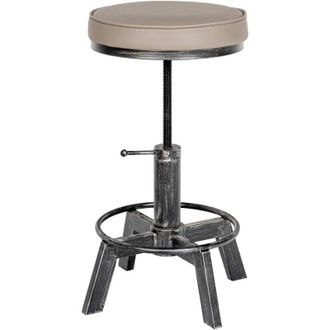 Clp Tabouret de destin argent&eacute; ancienne