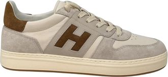 Hogan Homme, Chaussures, Blanc, Taille: 42 1/2 EU H 668 Allacciato H Banda