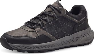 s.Oliver Herren Sneaker flach mit Schnürsenkeln Freizeit, Schwarz (Black Comb.), 41 EU