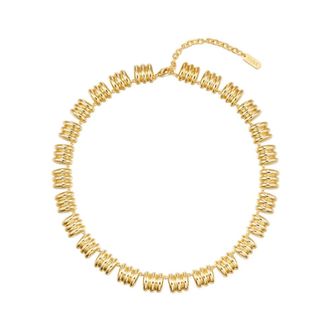 Numbering Femme, Accessoires, Jaune, Taille: ONE Size Nuss235740Gold Necklace