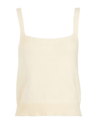 8 by YOOX ORGANIC COTTON KNIT TOP