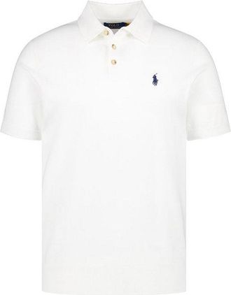 Polo Ralph Lauren Herren Polo-Shirt wei&szlig;