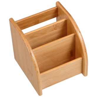 BESPORTBLE Multifunktionaler Stiftehalter aus Holz f&uuml;r Den Schreibtisch - Aufbewahrung f&uuml;r Stifte, Bleistifte Und B&uuml;robedarf im Homeoffice