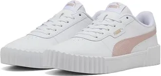Puma Carina 3.0, Basket Femelle, PUMA White-Rose Quartz-PUMA Gold