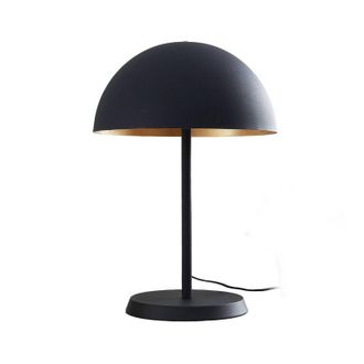 Lindby Tischlampe Idalene (Modern) in Schwarz aus Metall (2 flammig, E27) - Tischleuchte Schreibtischlampe Nachttischlampe Wohnzimmerleuchte