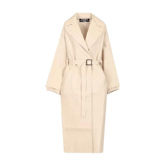 Jacquemus M&auml;ntel - - Coats - Damen - Beige - 2XS