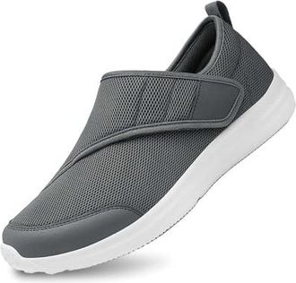 Generic Baskets Décontractées Hommes Pied Large Homme Slip on Chaussures Sport de Plein Air Chaussure Velo Route Nylon Semelle Souple Respirante urbaines Ultr