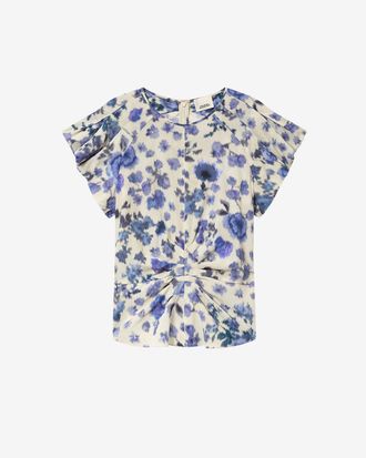 Isabel Marant Haut / Top Tullya - Femme - Bleu - Taille 34 - Isabel Marant