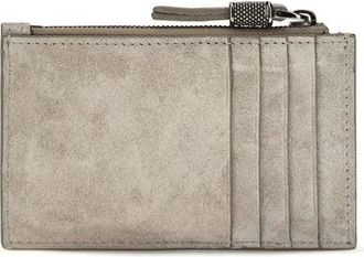 Brunello Cucinelli Calf Leather Wallet - Grey
