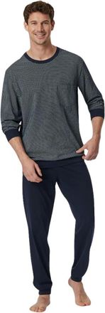 Schiesser Herren, Nachtw&auml;sche & Lounge, Blau, 6XLGr&ouml;&szlig;e